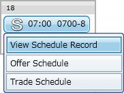 Using the Monthly View Screen
